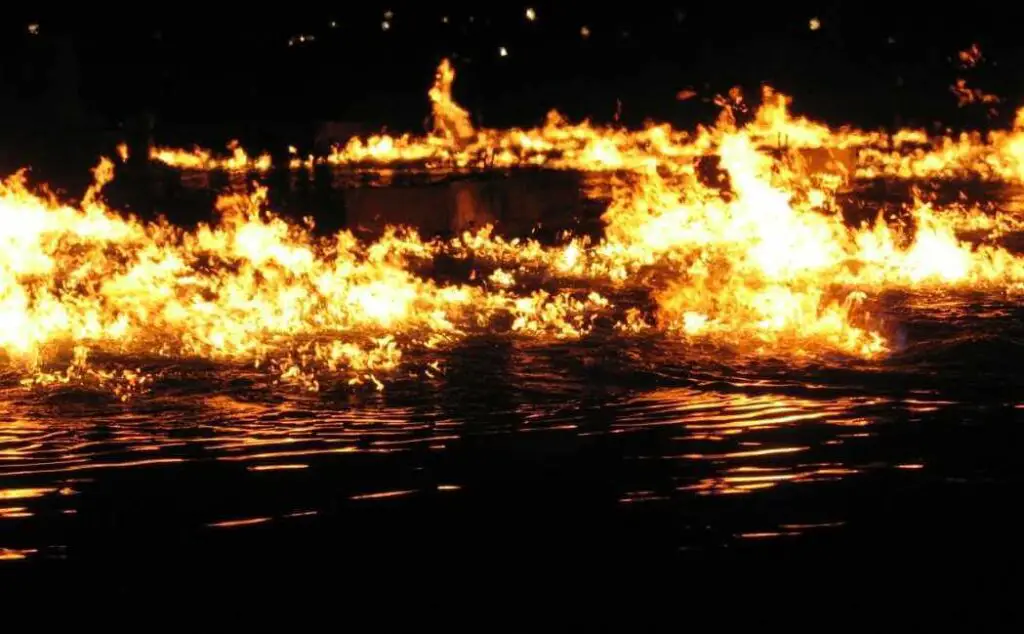 How can the ocean be on fire? Find out all you need to know